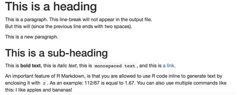 R Markdown Nbis Reproducible Research Course
