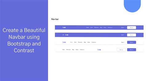 How To Create A Beautiful Navbar Using Bootstrap 5 And Contrast By Devwares Medium