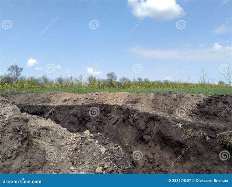 Disturbed Ground Soil Texture Stock Image Image Of Stones Texture