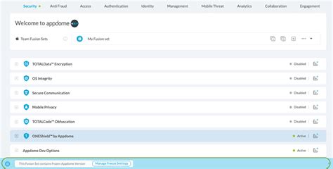 Appdome How To Lock Mobile App Protection Templates