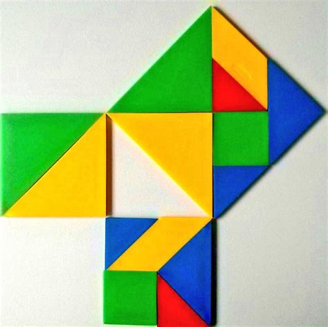 Pythagoras Theorem With Tangram Names After A Well Known Mathematician Himself Math