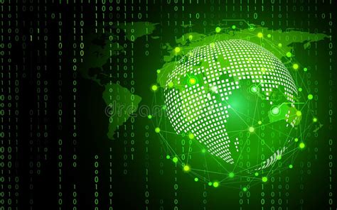 Circle Binary Code Stock Illustrations 6819 Circle Binary Code Stock