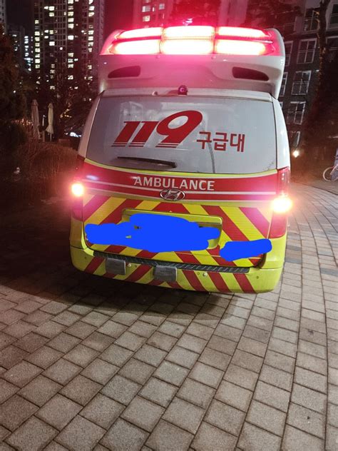 칰x경찰차 2대구급차1대 후기 치지직 에펨코리아