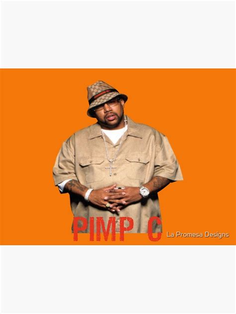 Pimp C Poster By Marcosmorrison Redbubble