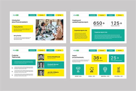 Financial Analysis Presentation Template Design Presentation Template 131102