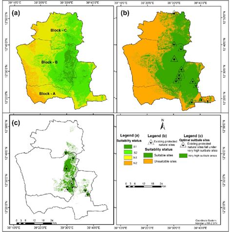 Weighted Status Of Ecological Tourism Suitability Sites A Ecotourism Download Scientific