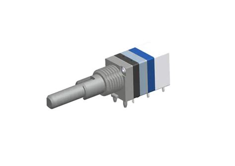 8mm Rotary Encoder Double Shaft Integrated Potentiometer Encoder With