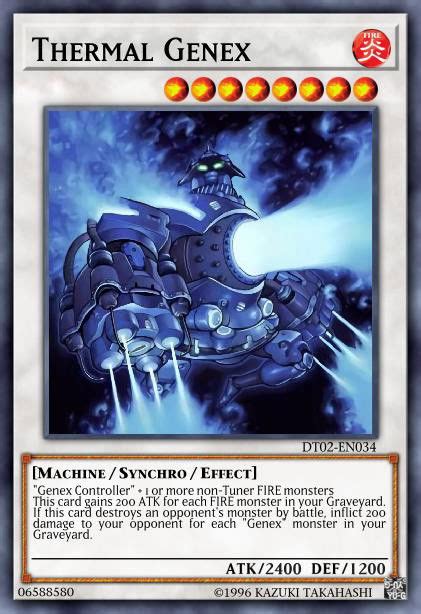 Thermal Genex Yu Gi Oh Tcg Ygo Cards