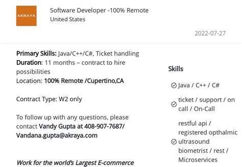 Vandy Gupta On Linkedin Softwaredeveloper Unitedstates Unitedstatesjobs