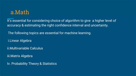 Getting Started In Machine Learning Ppt