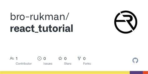 Github Bro Rukmanreacttutorial