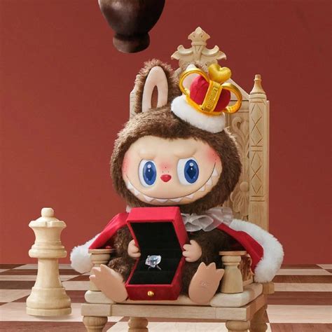 Lets Checkmate Labubu King And Queen Plush Doll Hobbies And Toys Toys And Games On Carousell
