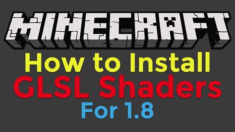 How To Install The Shaders Mod For Minecraft YouTube
