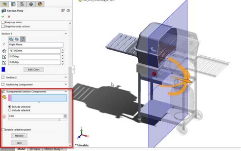 SOLIDWORKS Section View Archives