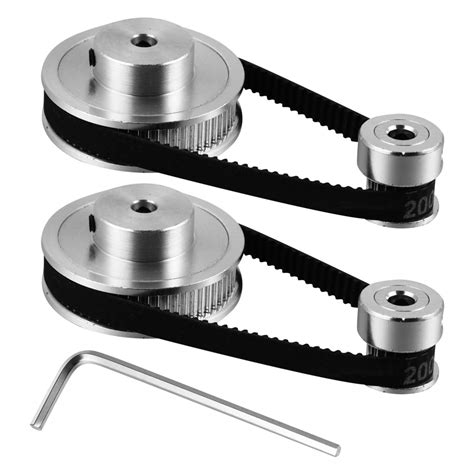 Buy Ultechnovo 3d Printer Timing Belt Pulley Synchronous Wheel Set