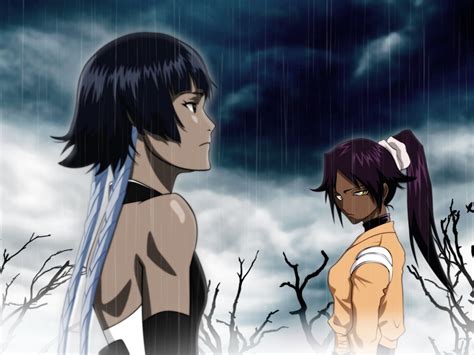 Download Yoruichi Shihôin Soifon Bleach Anime Bleach Wallpaper