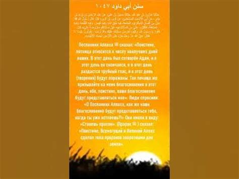 Увеличь Салават в пятницу Сунан абу Дауд 1047 - YouTube