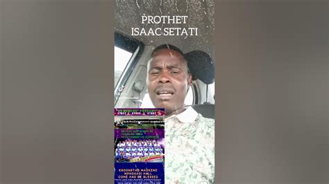 Stage Meet Prophet Setati Isaac Youtube