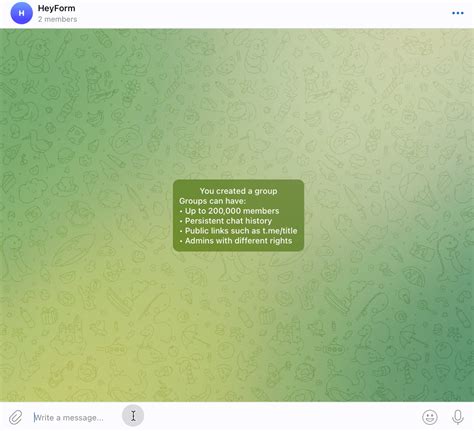 Telegram Heyform Help Center