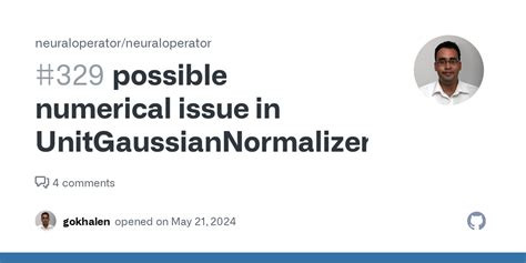 possible numerical issue in unitgaussiannormalizer · issue 329