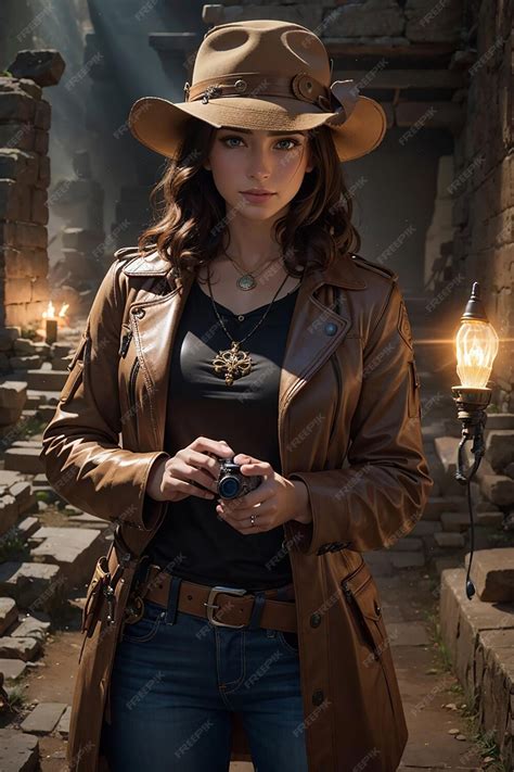 Premium Ai Image Psychic Archaeologist Superhuman Unearthing Ancient Mysteries