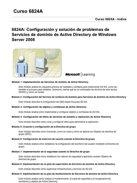 active directory windows 2008 microsoft pdf