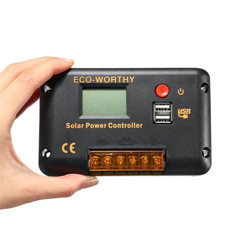 New Solar Charge Controller A LCD Display Controller Solar Controller For PWM Solar Power