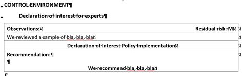Vba Populate Word Tables From An Excel Table Stack Overflow