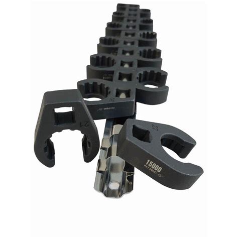 Schley Products Inc 13pc Shouldered Crows Foot Flare Nut Socket Set