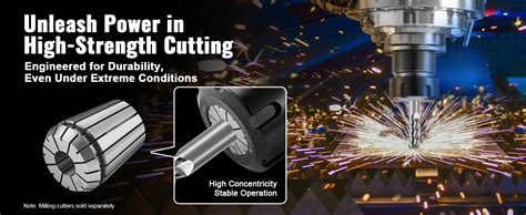 Vevor 25 Pcs Er32 Collet Set 1 16 13 16 Er32 Spring Collet Chuck Set 0 0006 15 μm Tir