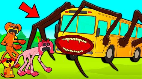 АВТОБУС ПОЖИРАТЕЛЬ ПРОТИВ СЕМЬИ ДОГДЕЯ Поппи Плейтайм 3 Мультик Анимация Youtube
