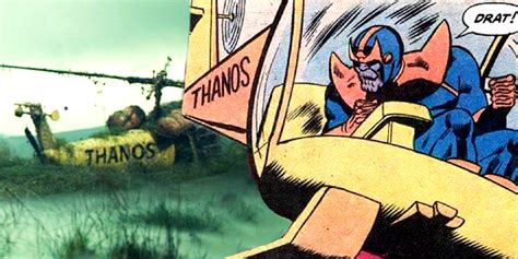 The Thanos Copter And 9 Other Strange Vehicles From Marvel Comics