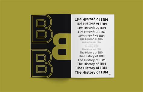 IBM Plex Sans Typeface Specimen On Behance