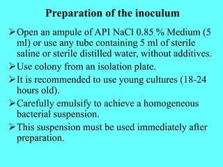 Analytical Profile Index API Automated Machines PPT