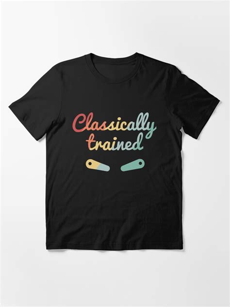 Classically Trained Vintage Pinball Flippers T Shirt For Sale By 14thfloor Redbubble