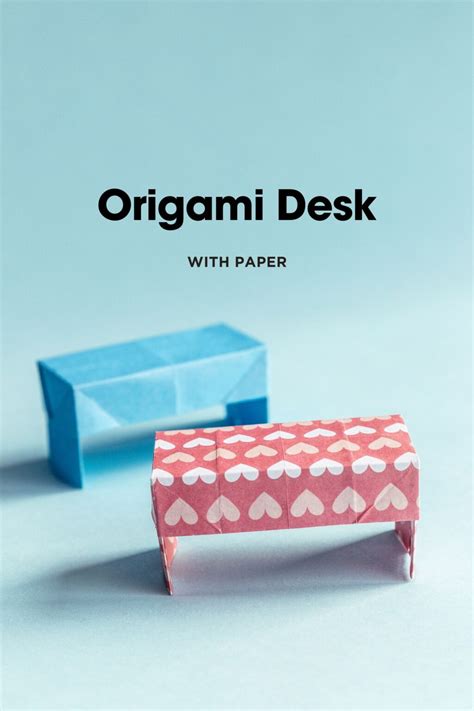 How To Make An Origami Desk Chair Origami Ok