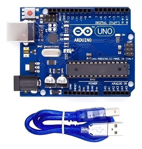 arduino uno r3 chip desmontable atmega328 cable usb hexero mercadolibre