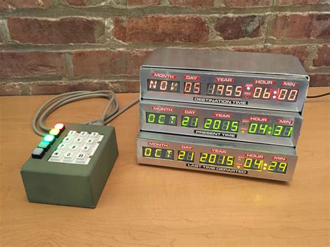 Back To The Future Alarm Clock Is As Real As It Gets Hackaday