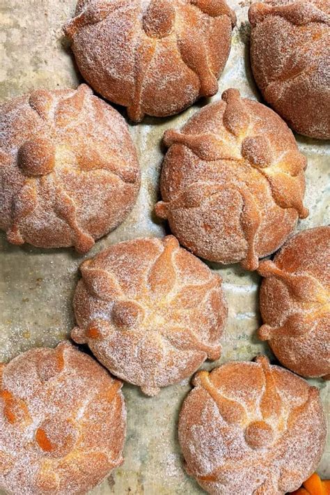 Receta De Pan Tradicional De Día De Los Muertos Pan De Muerto
