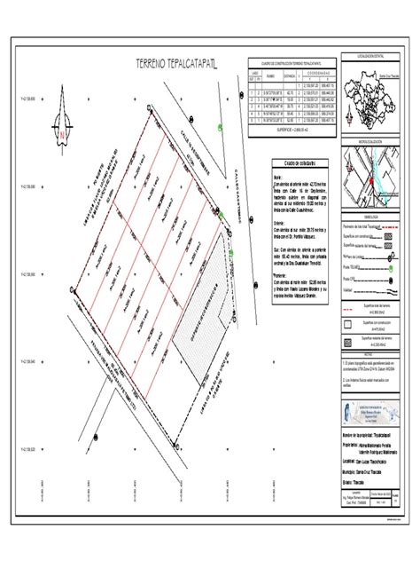 Lotificación San Lucas Model Pdf