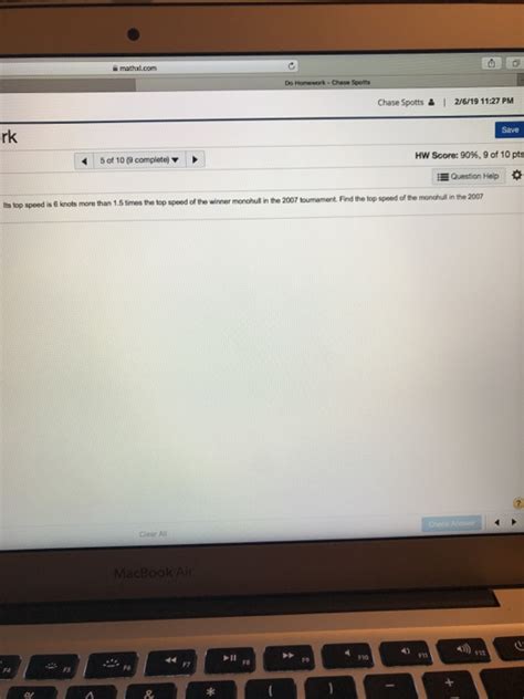 Solved Homework Section 15 Homework Core 0 Of 1 Pt 539