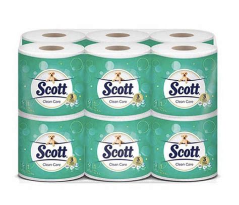 สก๊อตต์ Scott กระดาษทิชชู่ 12ม่วน อเนกประสงค์ สก็อต เช็ดสะอาด ราคาประหยัด กระดาษสก๊อตคลีนแคร์