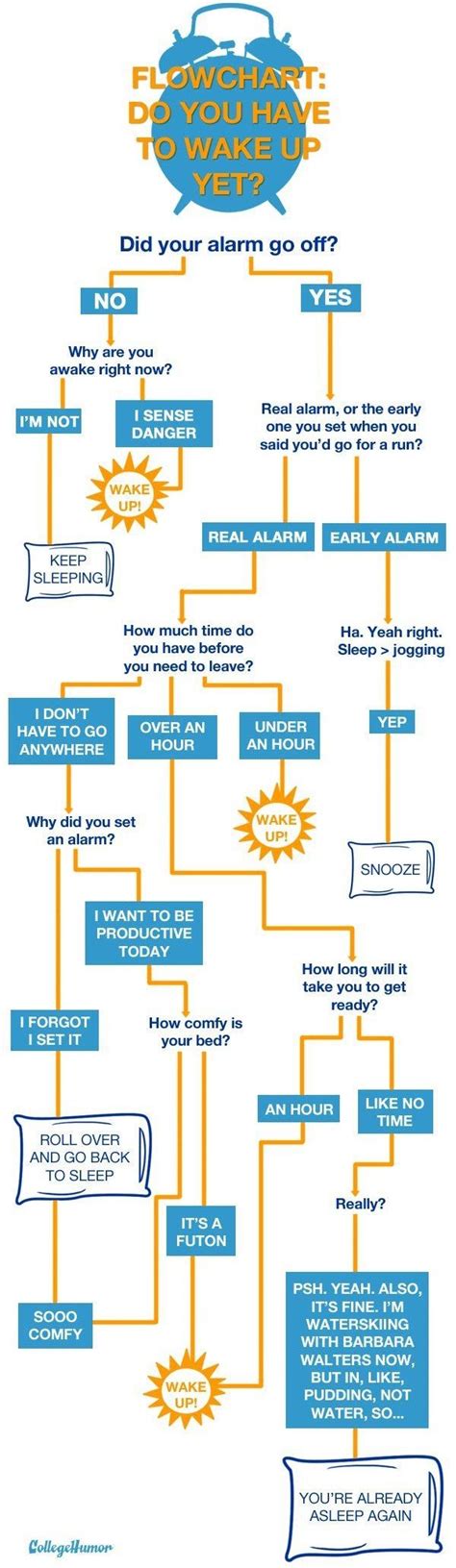 Need A Laugh These 36 Funny Flow Charts Can Help Flow Chart Good Morning Funny Pictures