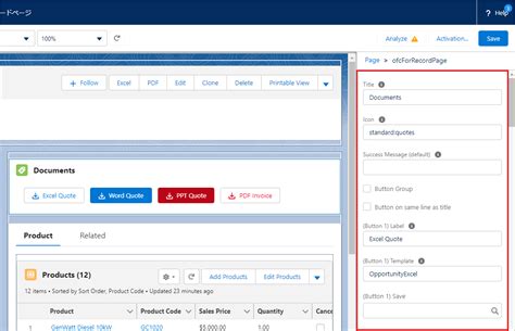 6 Create Lightning Component Button Office File Creator Instruction