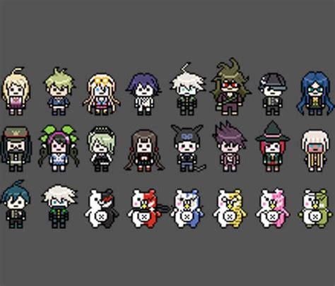 Dangan Ronpa Sprites