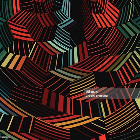 추상적임 컬러 스트라이프 패턴 데커레이션 배경기술 2015년에 대한 스톡 벡터 아트 및 기타 이미지 2015년 검은색