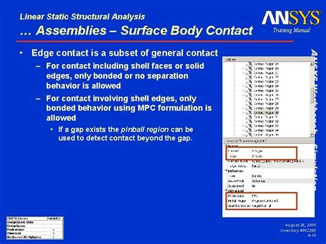 Chapter Four Static Structural Analysis Linear Static Structural