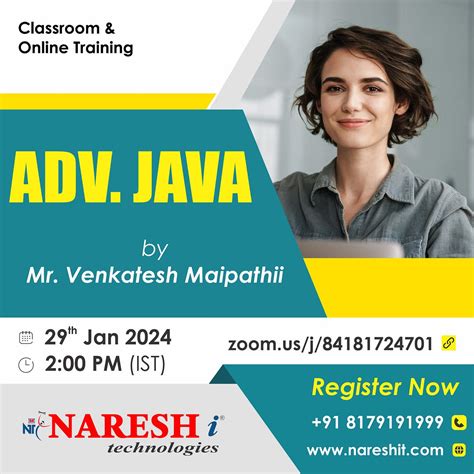 Advanced Java Online Training — Naresh It Avinash Nit Medium