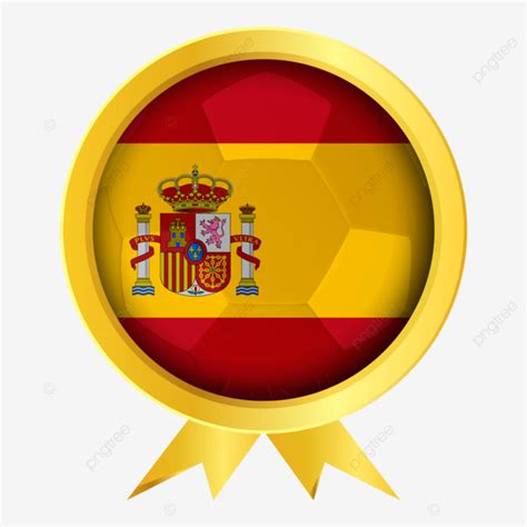 2022년 골든 배지 월드컵 스페인 국기 깃발 배지 2022년 월드컵 피파 월드컵 Png 일러스트 및 Psd 이미지 무료 다운로드 Pngtree