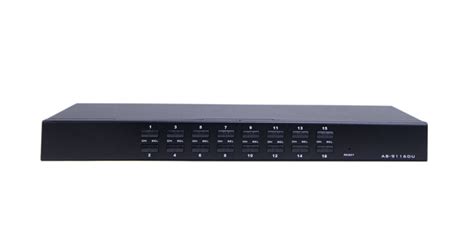 XL1908 19 8 Port Combo LCD KVM Console Phân phối KVM Switch ATEN Austin Hughes Lanbe